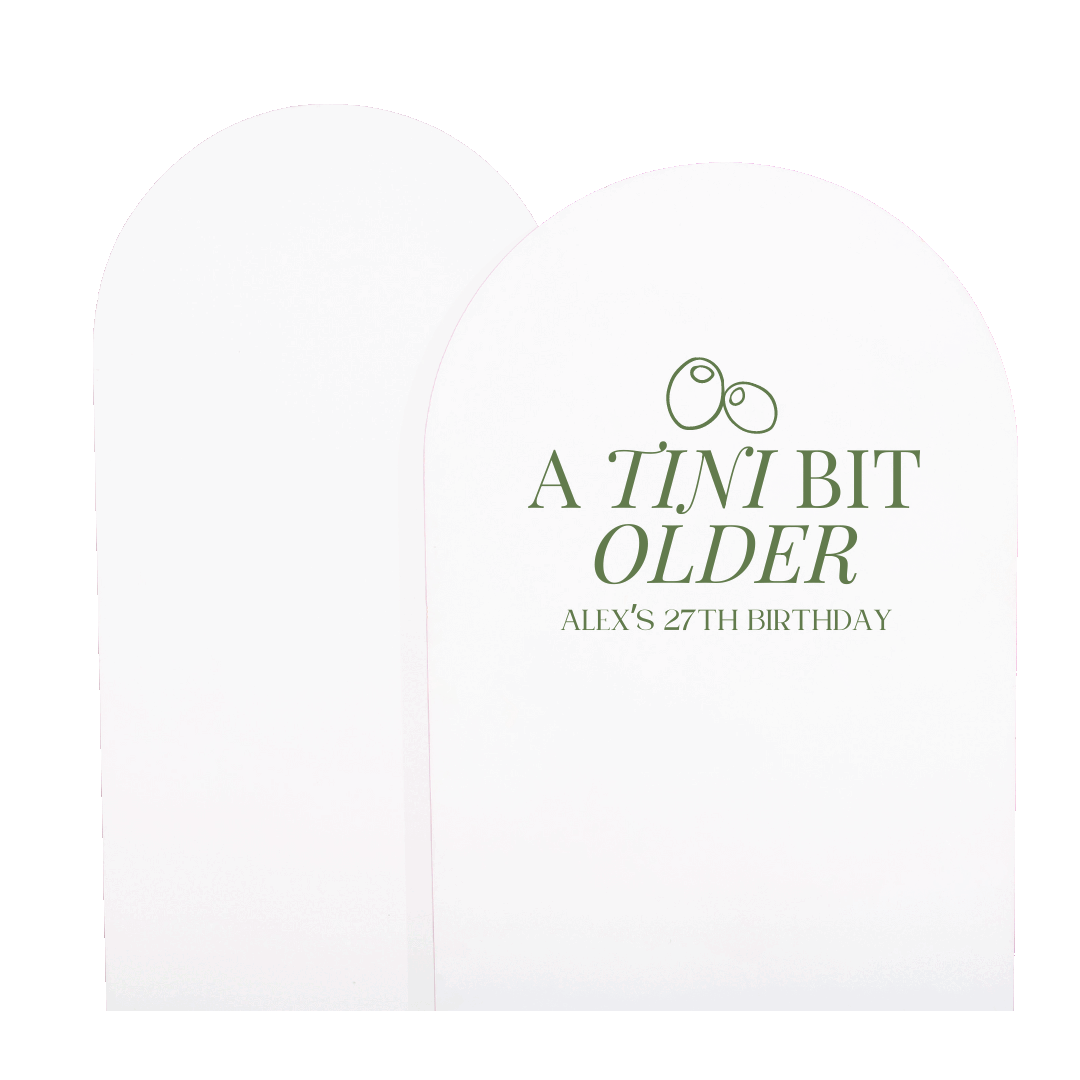 A Tini Bit Older Backdrop Decal – Lushra